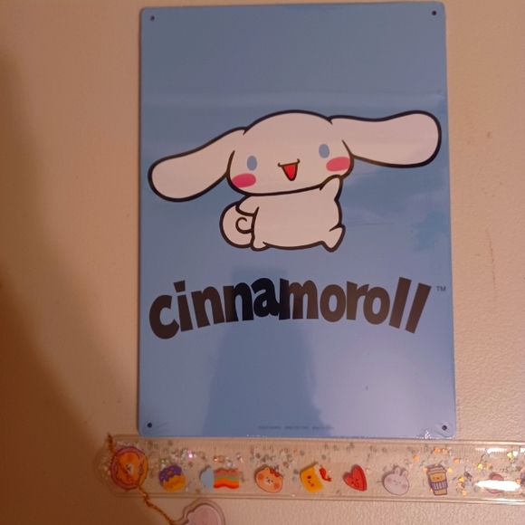 Sanrio | Other | Cinnamoroll Tinmetal Doorwall Hanger Bnip Htf Rare Limited Edition | Poshmark